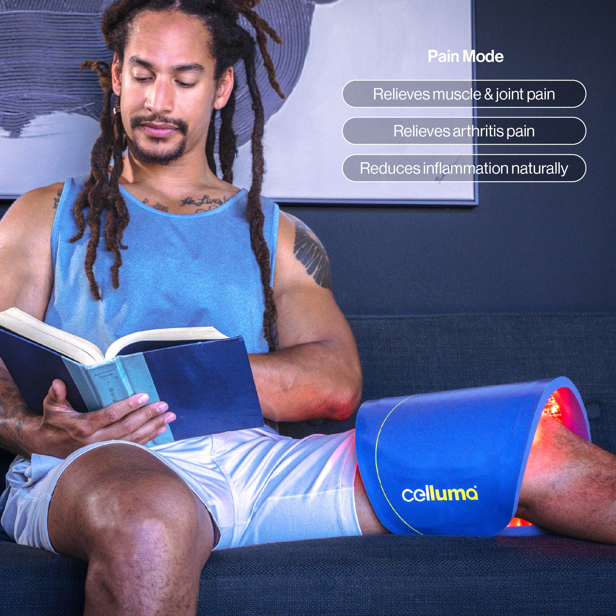 Celluma PRO PLUS | 4-Mode LED Red Light Therapy Device