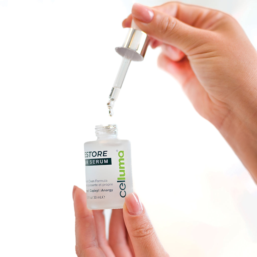 RESTORE Hair Serum | Hair Growth Serum to Rejuvenate Your Scalp – Celluma