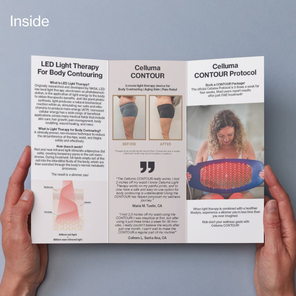 Celluma CONTOUR Patient Brochures – 50PK